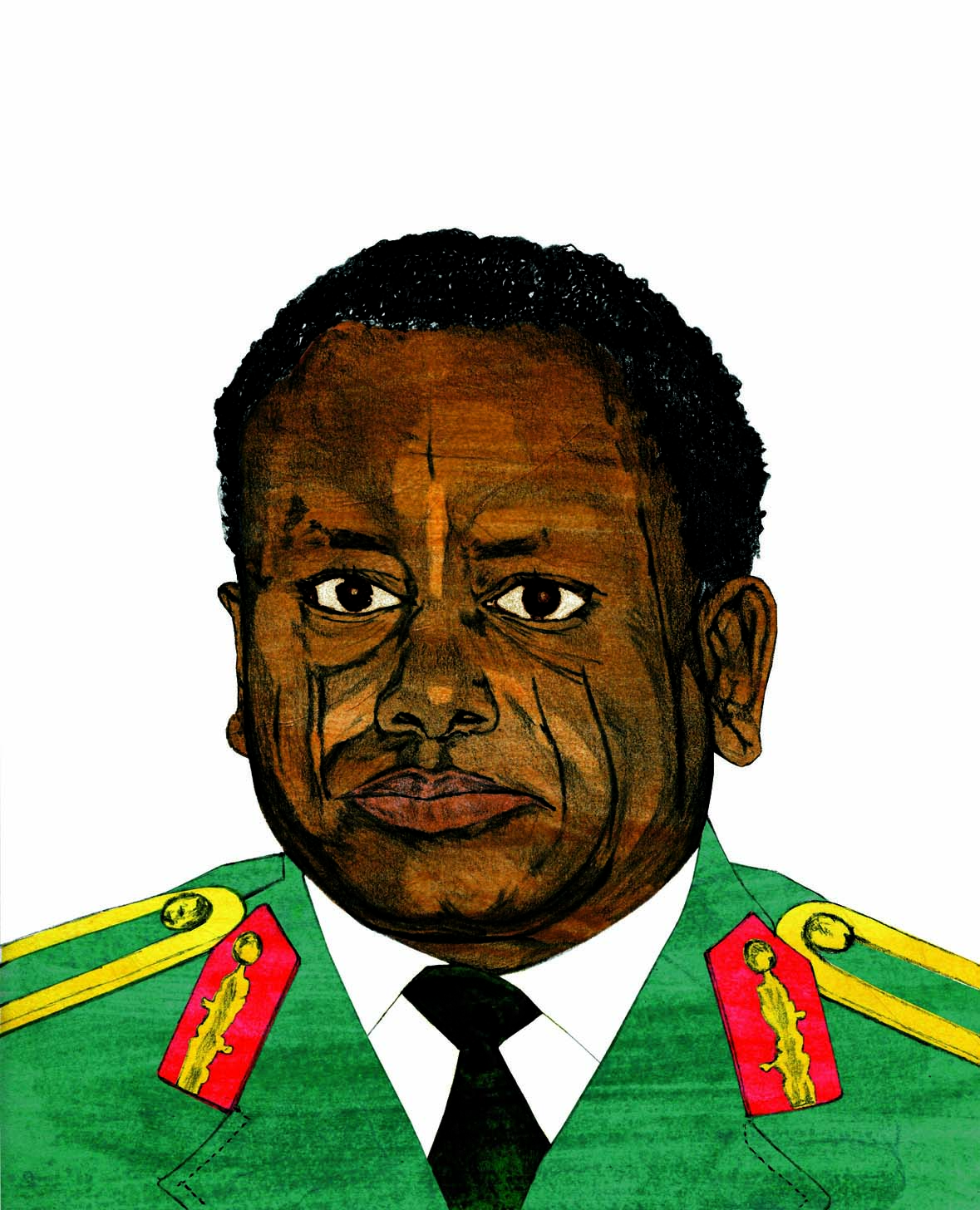 Words and pictures: Sani Abacha - Colour