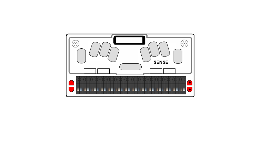 点字やブレイルセンス等支援機器について～支援でつなぐ人と人: 032 キーの説明【大づかみでわかる Braille SENSE Plus】