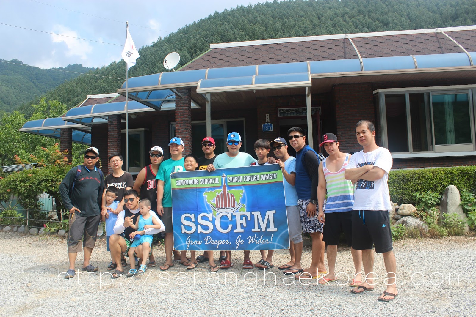 At the Riverbed of Hongcheon County of Gangwondo Province