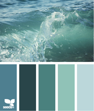 StylishBeachHome.com: Paint Your Home with Coastal Colors: Watery blues
