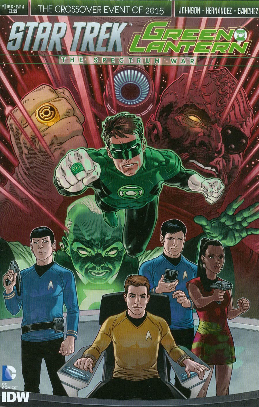 The Crossover Universe: Crossover Covers: Star Trek/Green Lantern: The ...