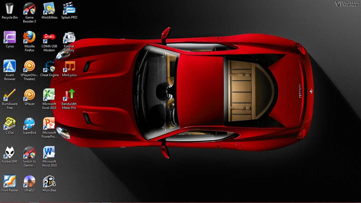 Free Download Windows 7 Themes Ferrari ~ Andrianto's Blog