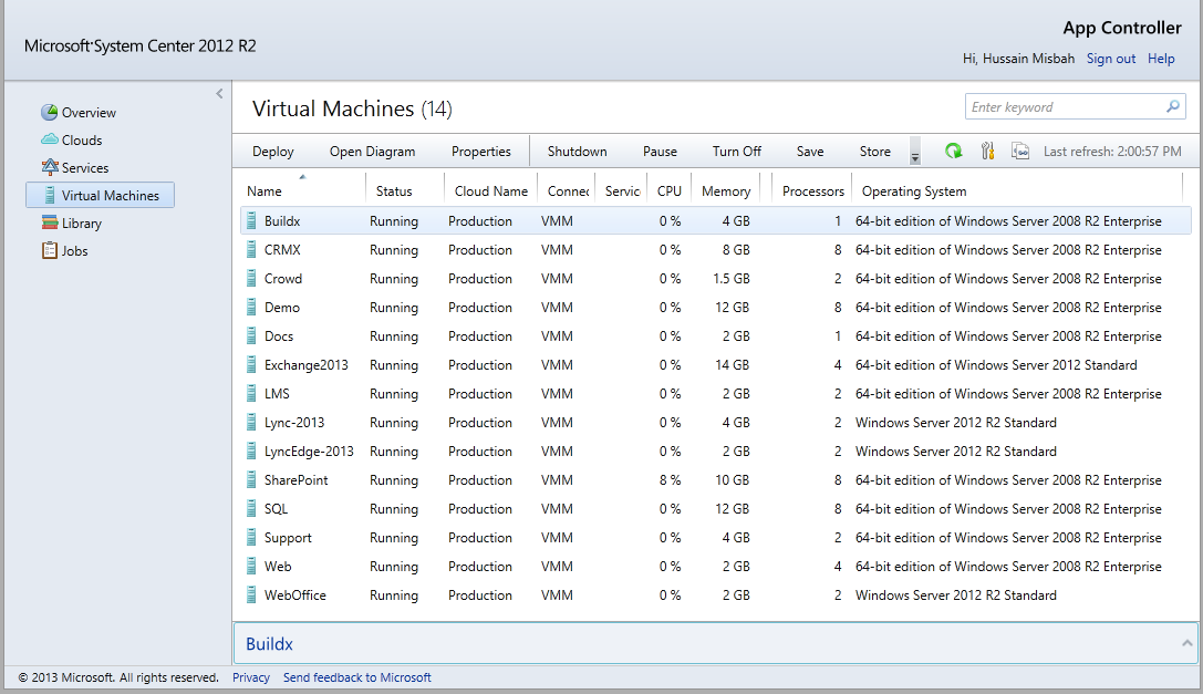 Developers Gate: MS System Center App Controller 2012 R2