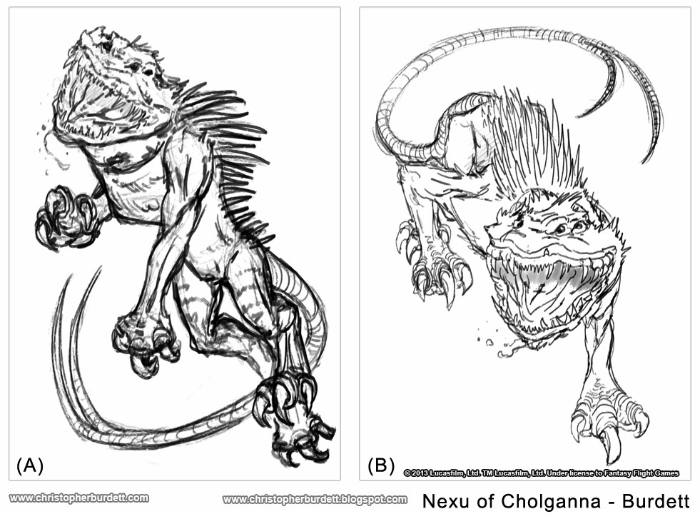 The DOODLES, DESIGNS, and aRT of CHRISTOPHER BURDETT: Nexu - Beyond the ...