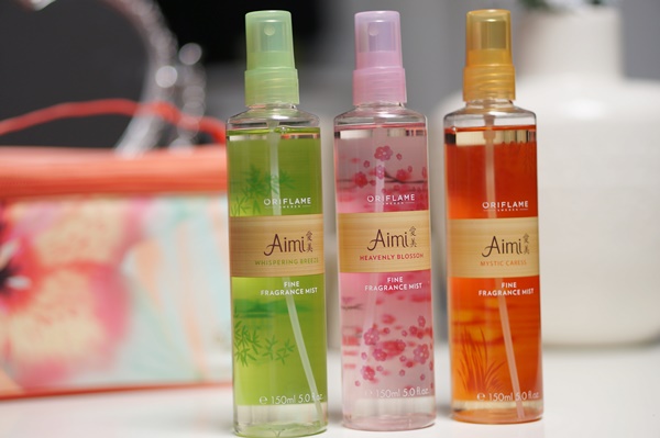 Oriflame Exotic Flower & Aimi Fine Fragrance Mists - Beautyill
