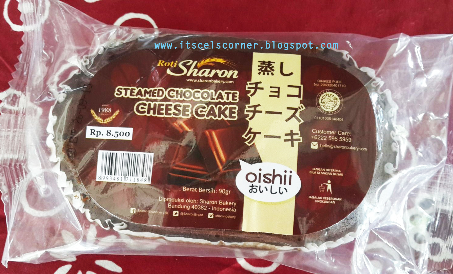 Steamed Cheese Cake by Sharon [REVIEW PRODUCT]