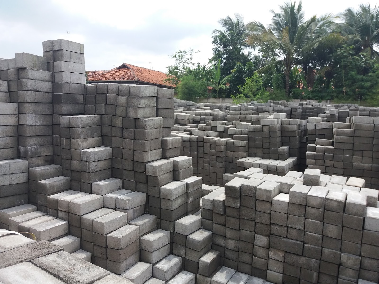 JUAL PAVING BLOCK, CONBLOCK, GRASS BLOCK, PANEL, KANSTIN, U DITCH, BOX ...