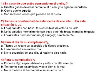 Test de compatibilidad de amor : Test de Amor y Desamor