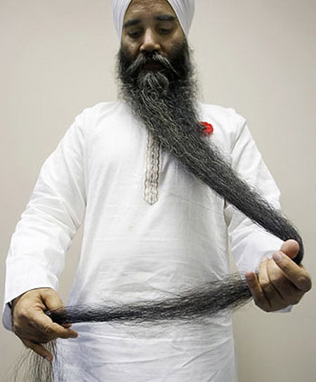 Amazing World Magazine: The longest beard for the Guinness Book of Records
