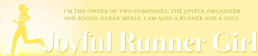 Joyful Runner Girl
