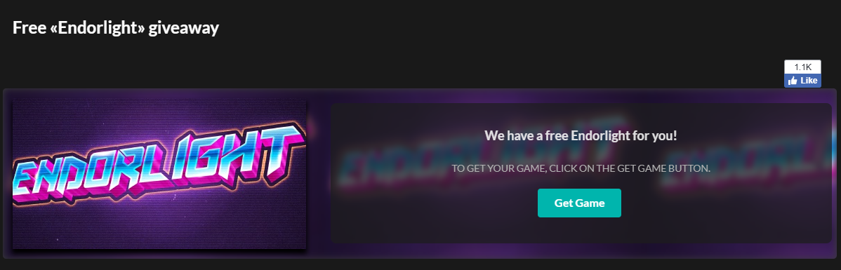 免費序號領取：Endorlight – Steam 免費遊戲情報站