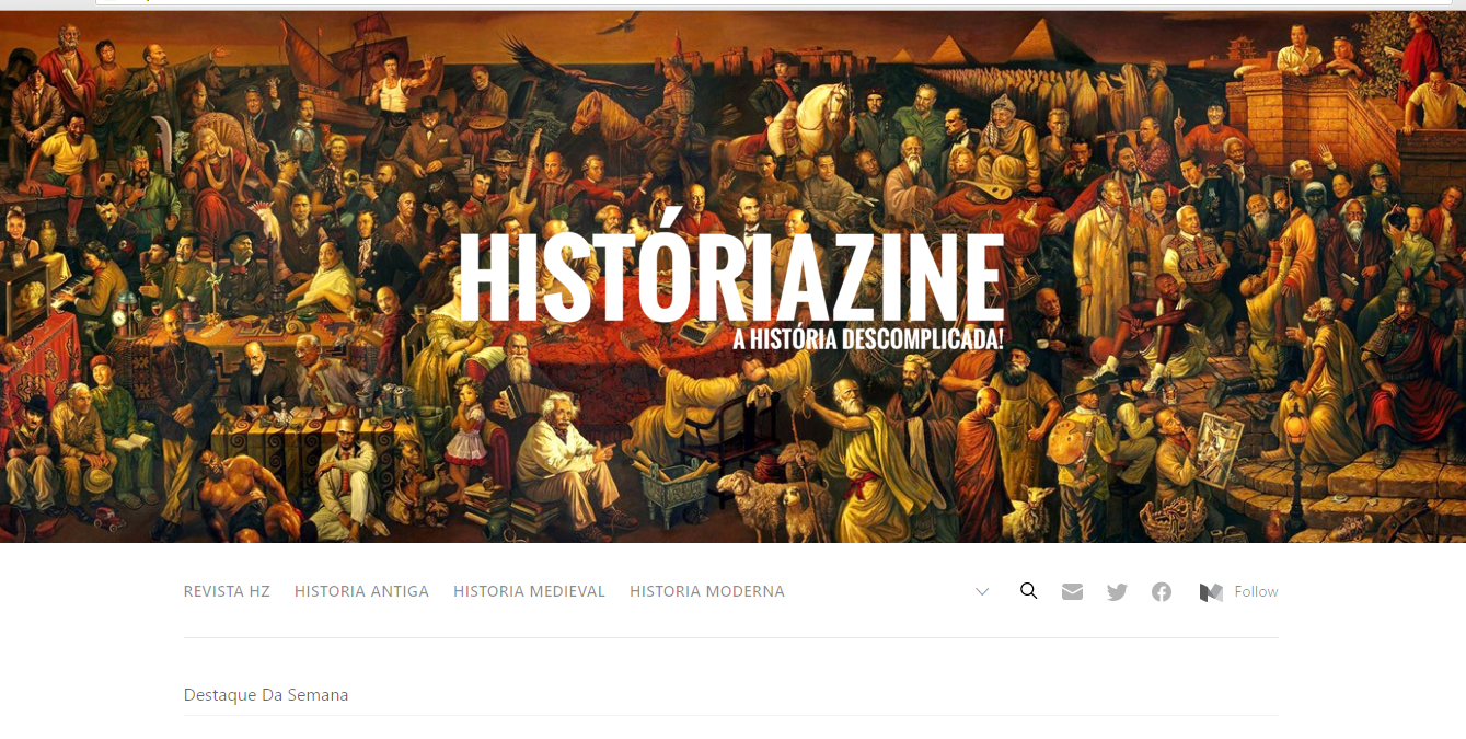 10 SITES PARA ESTUDAR E ENSINAR HISTÓRIA