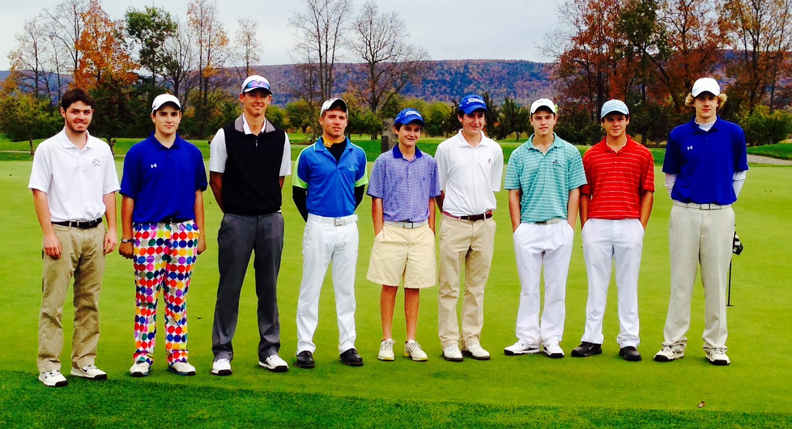 The Record Blogs: Schools of Thought: Section 2 Golf Team - The NYS Team
