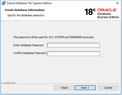 Cómo instalar Oracle Database 18c Express Edition para Windows