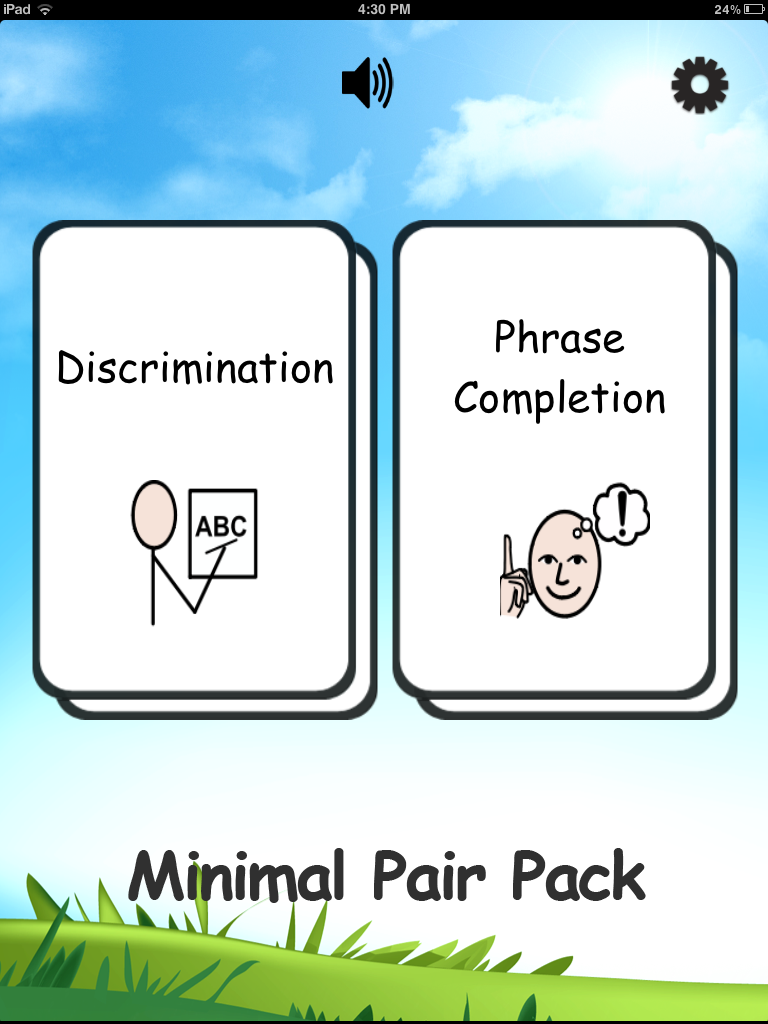 Minimal Pair Pack App! - Speech Time Fun: Speech and Language Activities