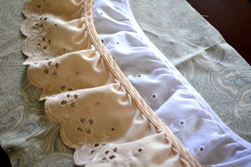 The Pretty Pioneers: How To Tea Stain Fabric