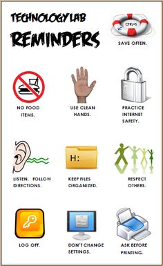 Computers LAB Rules ~ Sadaqat Academy