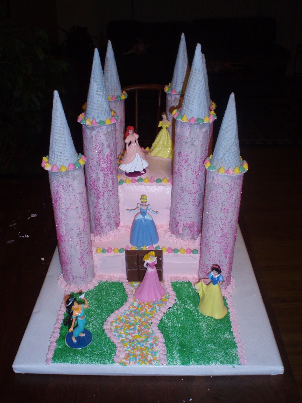 Maria's cakes: Princess party (5 years old)