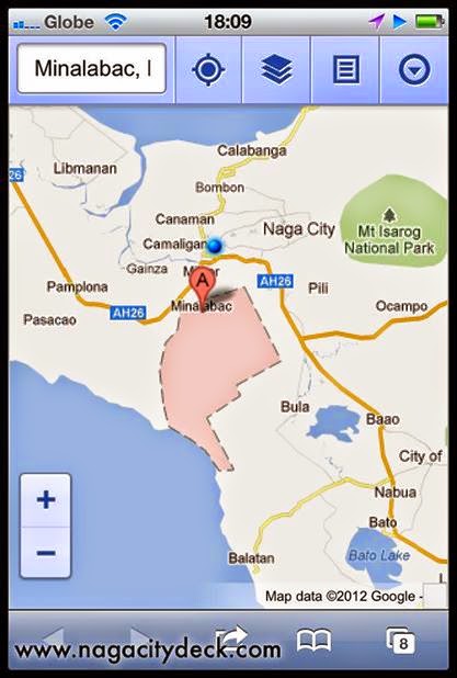 Guide to Bagolatao Minalabac ~ Naga City Deck