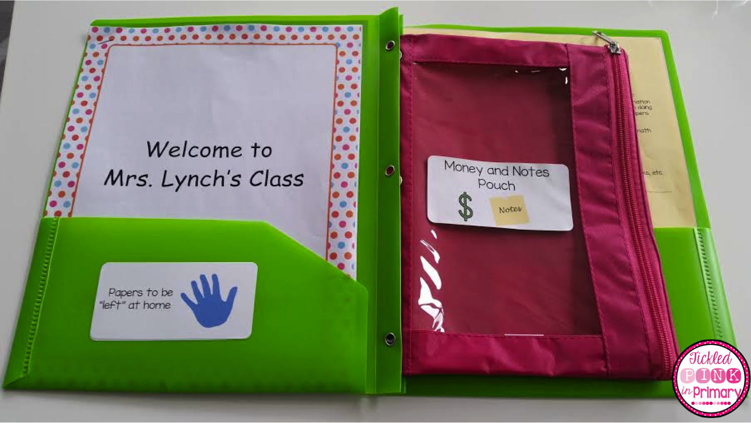 The Elementary Entourage: Meet the Teacher (Tickled Pink in Primary)