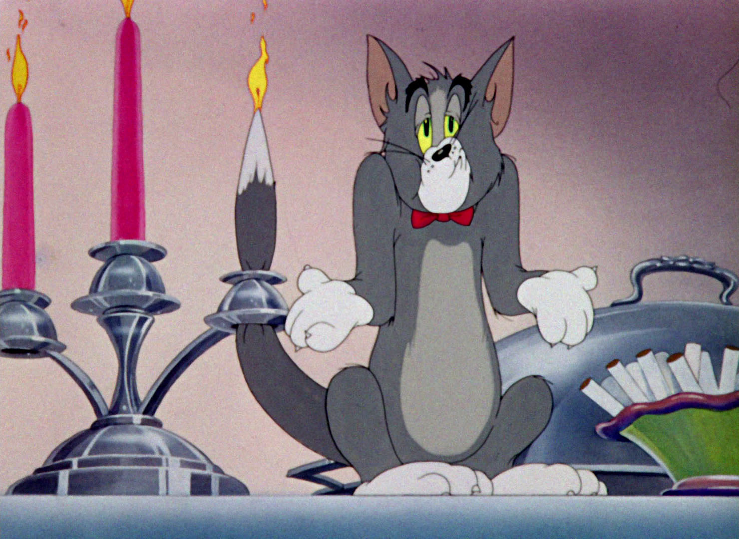 Tom & Jerry Pictures: "The Mouse Comes to Dinner"