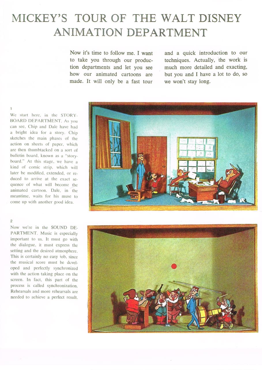 Disney History: Mickey's Tour of the Walt Disney Animation Department