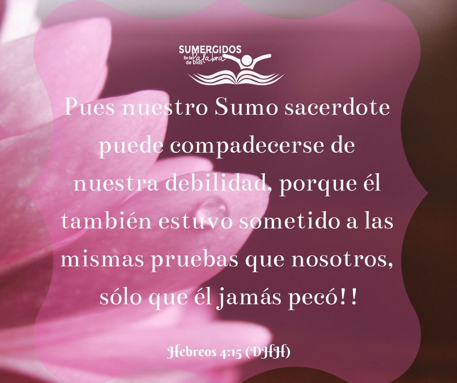 Hebreos 4:15 Jesús también estuvo sometido a las misma Pruebas que Tu ... Hebreos 4:15 Jesús también estuvo sometido a las misma Pruebas que Tu ...