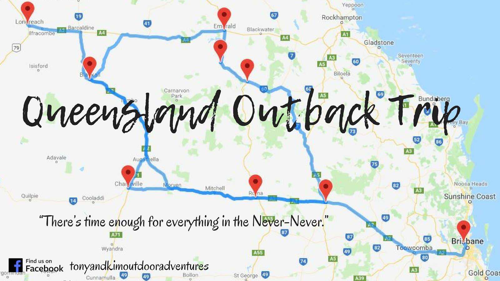 QUEENSLAND OUTBACK ROAD TRIP, AUSTRALIA ~ Tony and Kim Outdoor Adventures