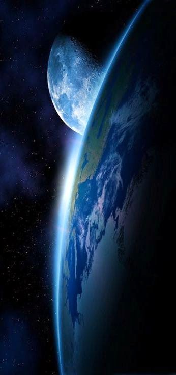 Earth and Moon