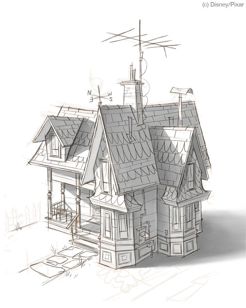 Living Lines Library: Up (2009) - Prop Design