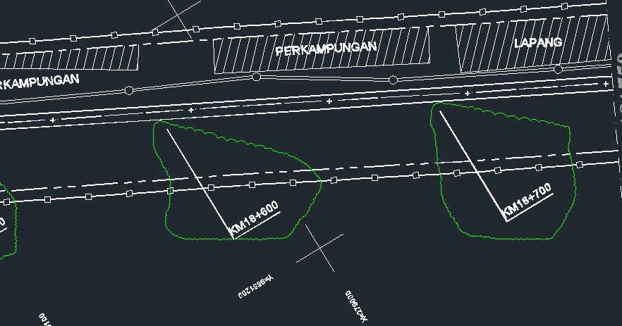 All About Road Survey: Stationing Polyline Leger Jalan