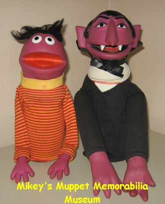 Mikey's Muppet Memorabilia Museum: Vintage Sesame Street toy puppets!