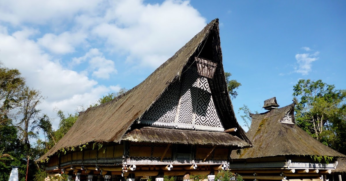 Rumah Raja Purba Simalungun,Sumatera Utara-INDONESIA: Rumah Bolon