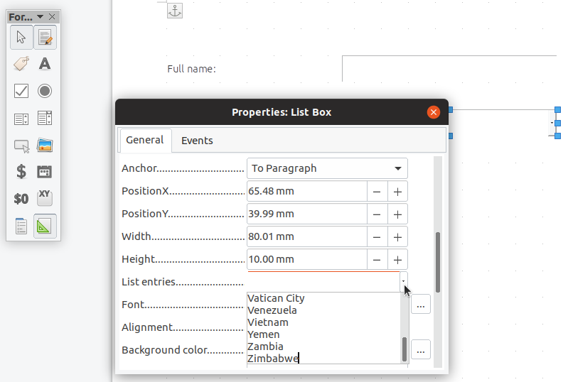 How To Create Fillable PDF Forms With LibreOffice Writer - Linux ...