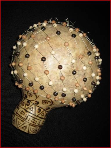 MyMusicalMagic: How to Make a Shekere (African Gourd or Bottle Shaker)