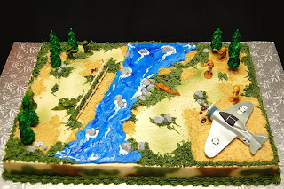 Drea's Dessert Factory: Battlefield Cake