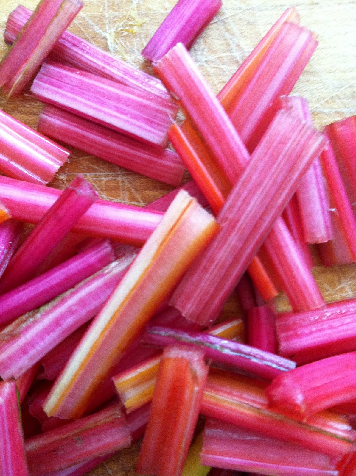 Slow Club Cookery.: Pickled Chard Stems