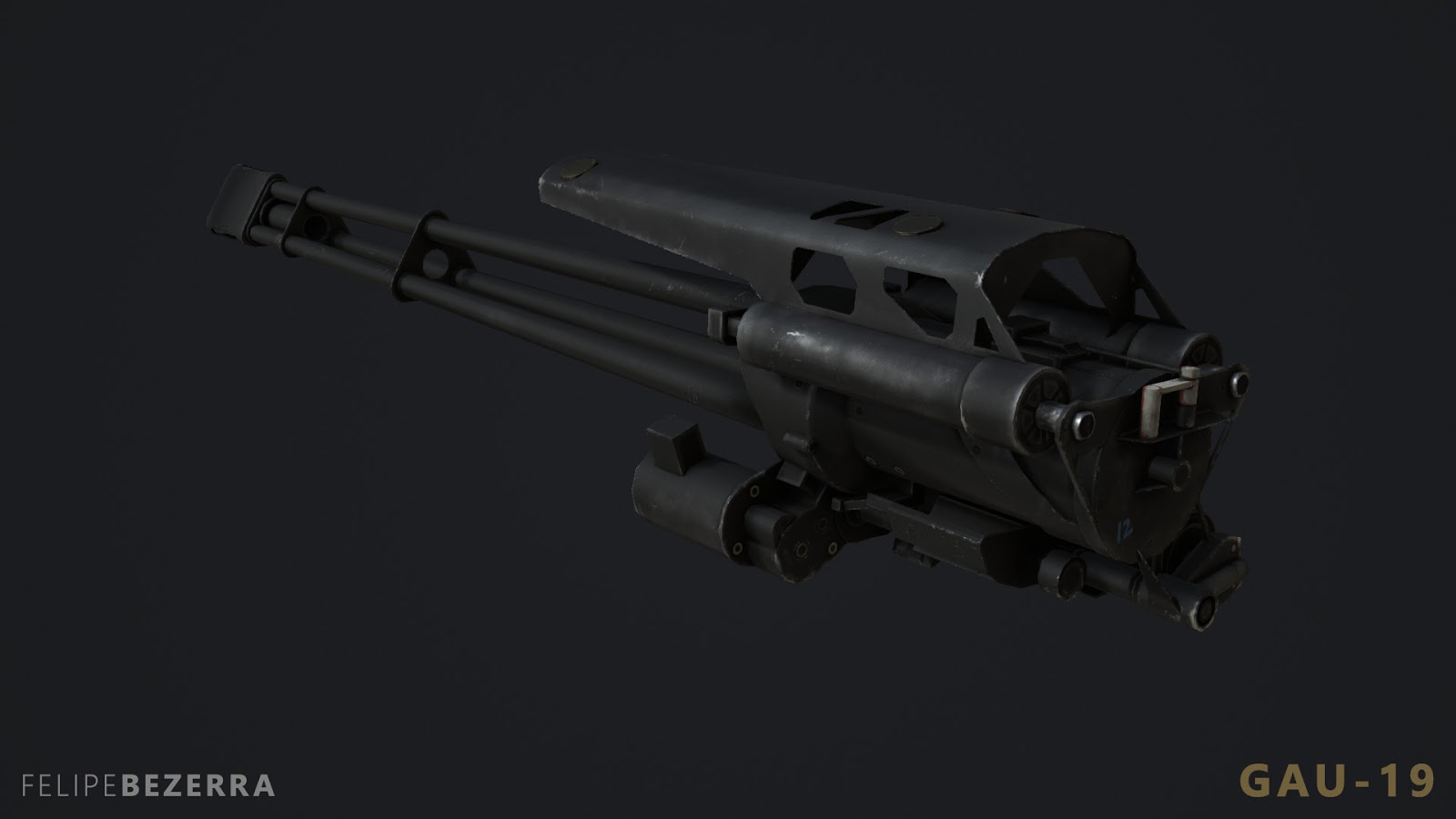 SI VIS PACEM, PARA BELLUM: La gatling General Dynamics GAU-19 / A e B