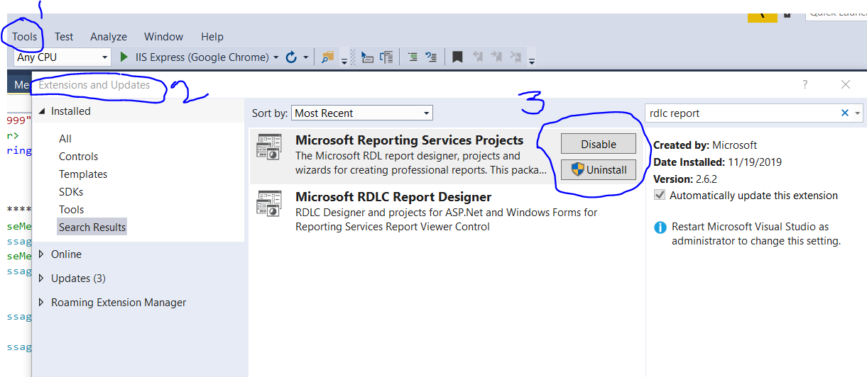 Dot.Net Seva: Missing Microsoft RDLC Report Designer in Visual Studio ...