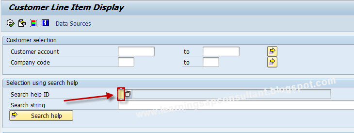 My SAP Financials: How to View Customer Line Item using its Name Rather ...