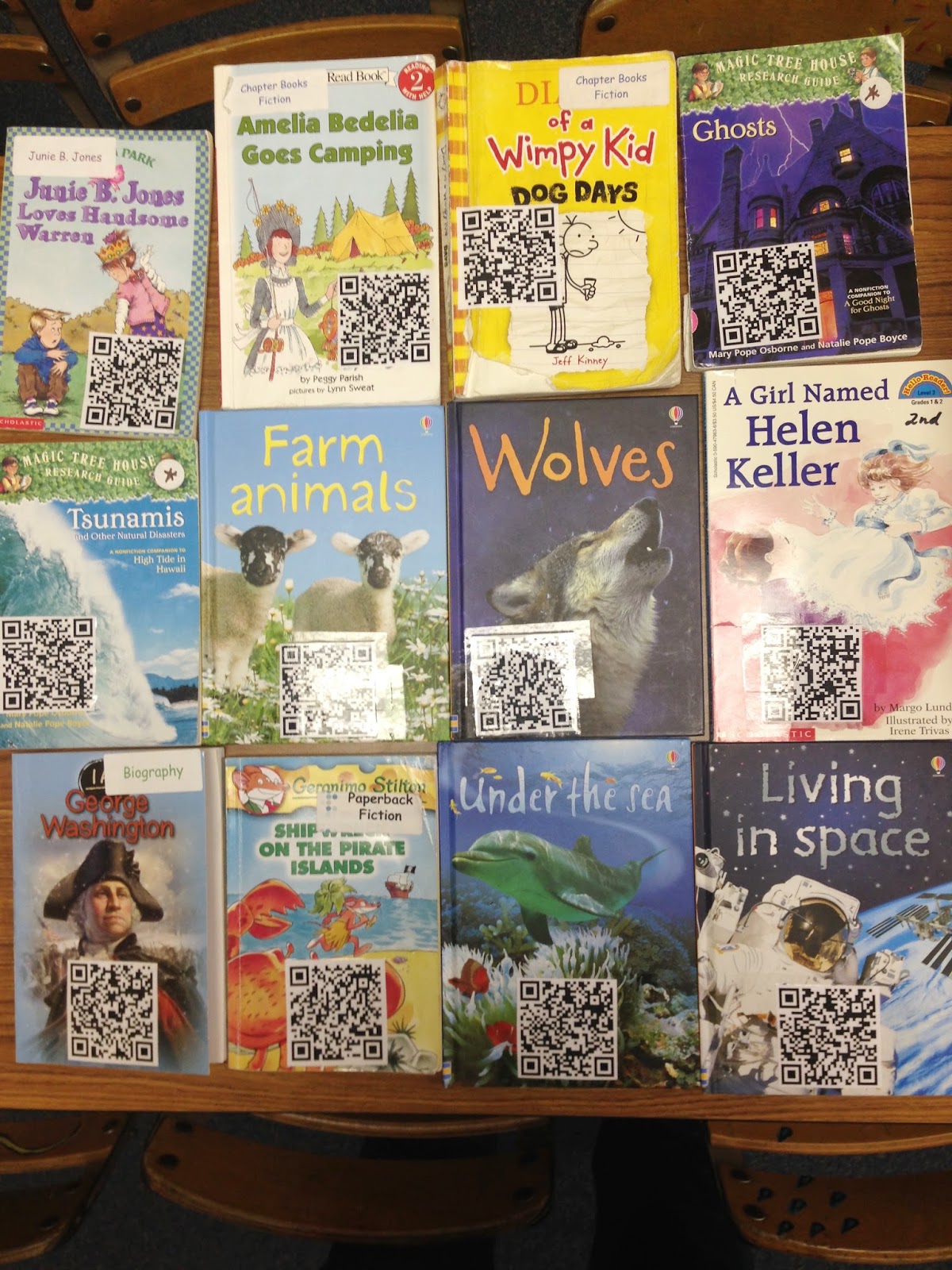 1st Year in 1st Grade: Book Talks + QR Codes