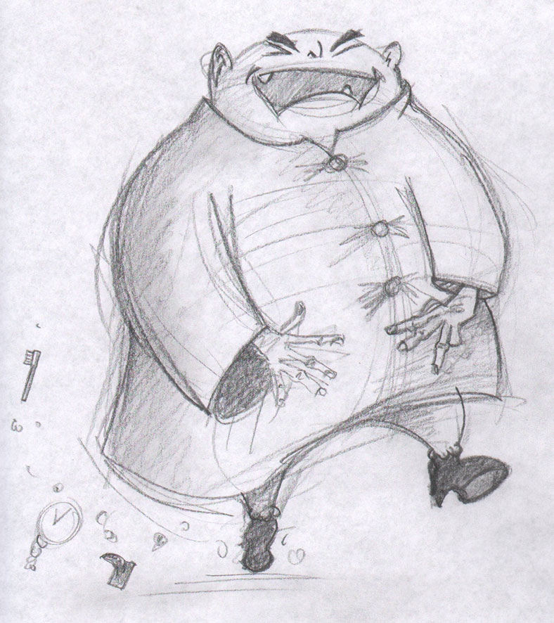 The Art of Lavalle Lee: David Colman Character Study 2