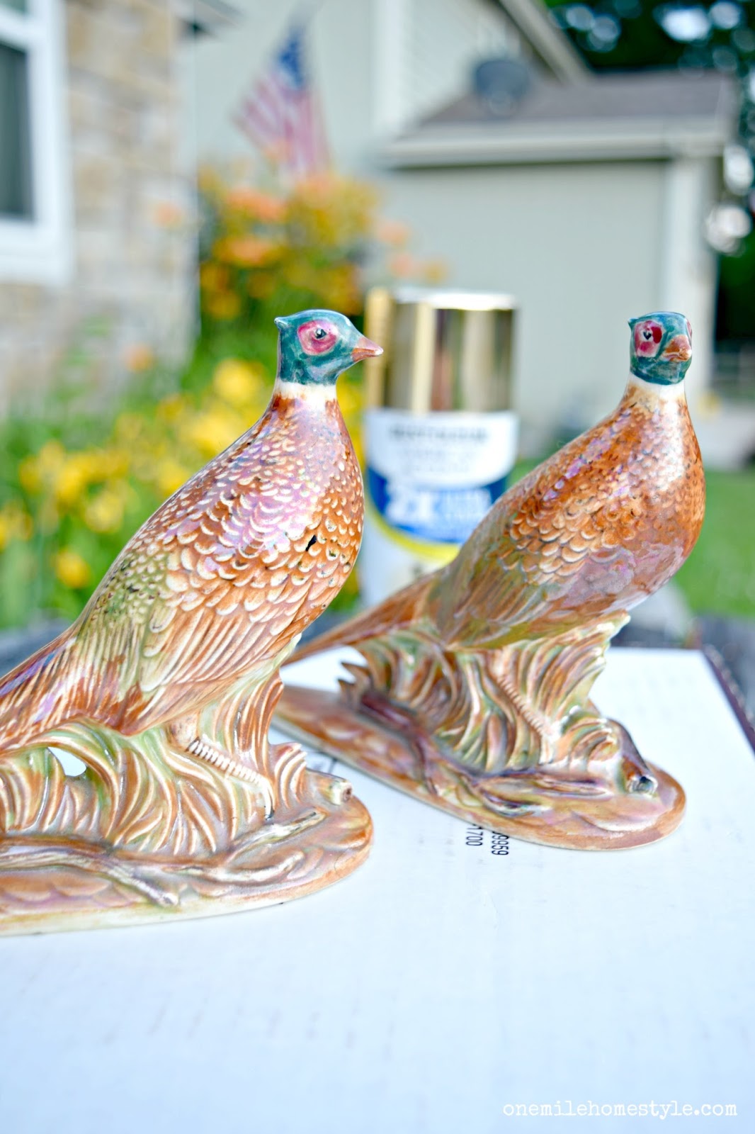 Thrift Store Decor: Ceramic Bird Edition