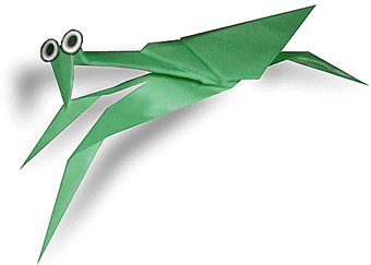 Bug Origami: Mantis | Paper Origami Guide