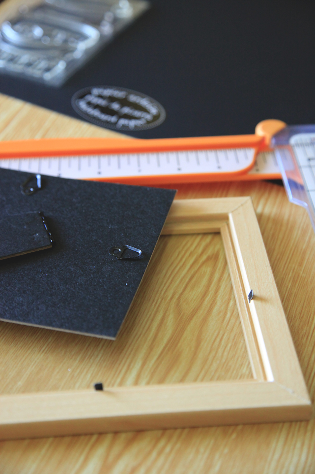 Unify Handmade: DIY Chalkboard To-Do List Frame