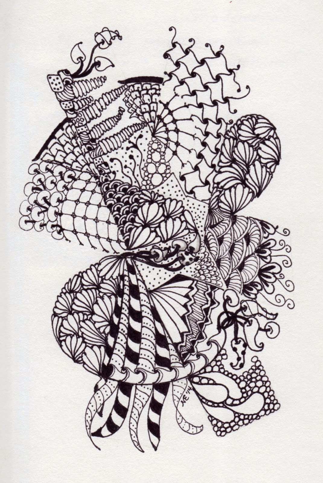 All My Tangles: Last Tangles done in 2014