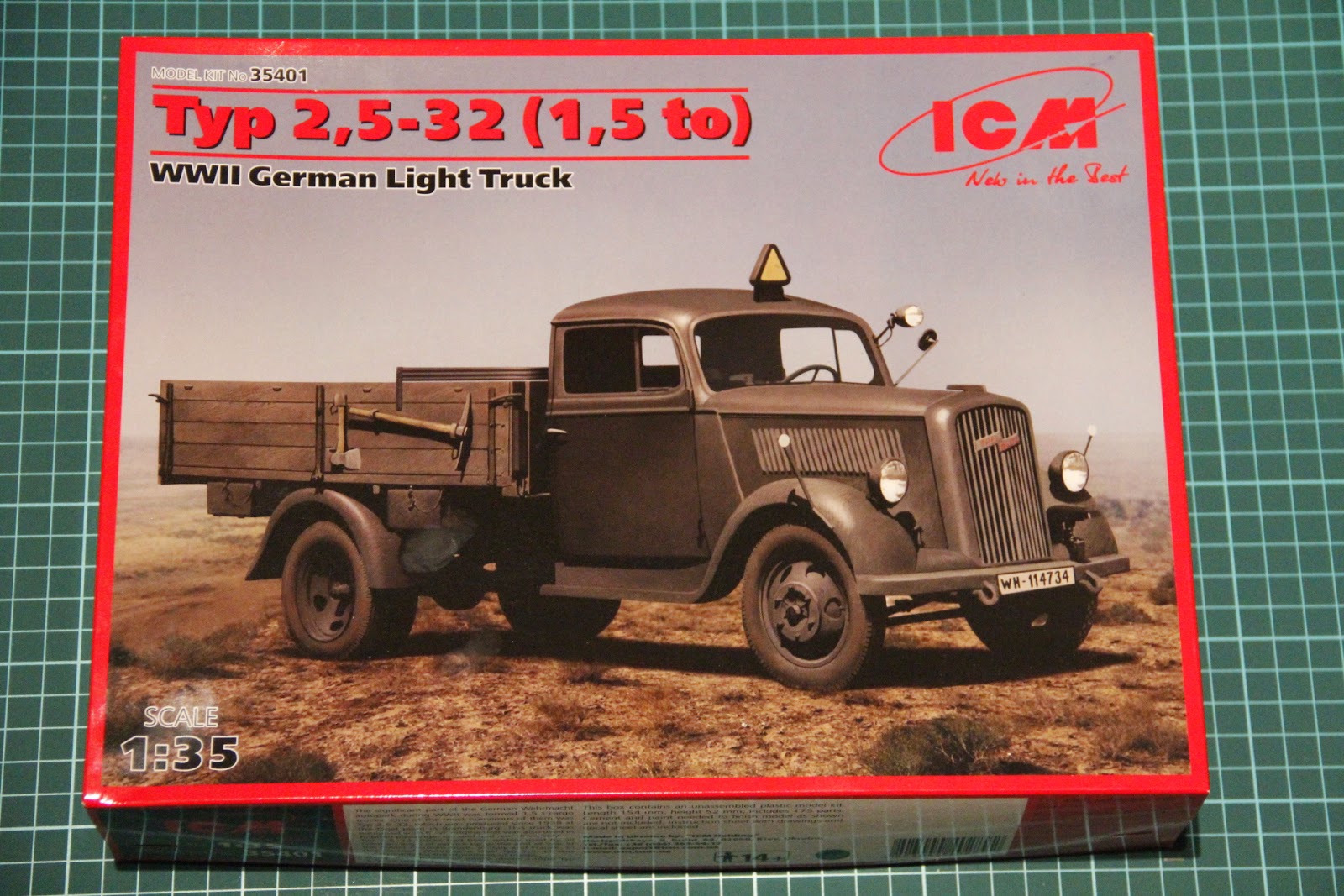 ICM 1/35 Typ 2,5-32 (1,5to) (35401) - DetailScaleView