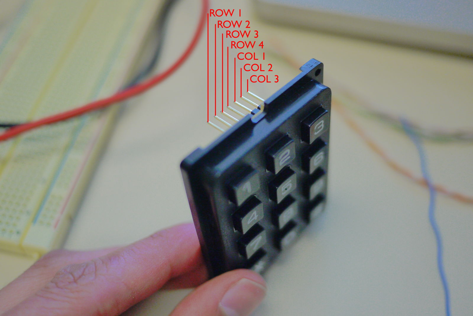 little-scale: How To Connect A Keypad To Arduino: Simple Example