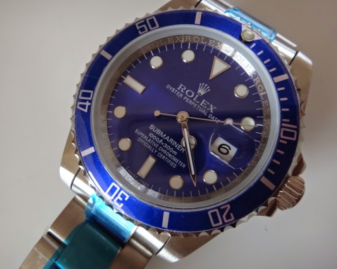 replica rolex chile: Rolex Submariner Azul