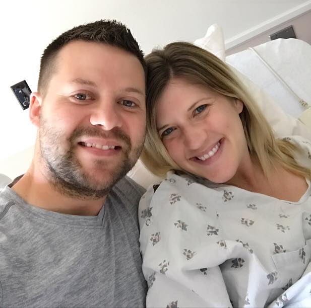 Sarah Griffith - : Grace Elizabeth - Our Rainbow Baby Birth Story